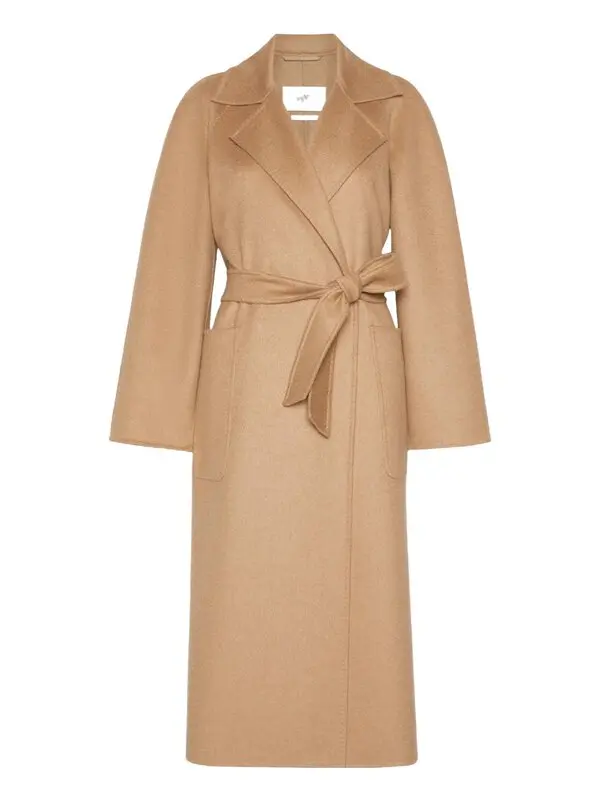 Max Mara Belted Coat - Camel