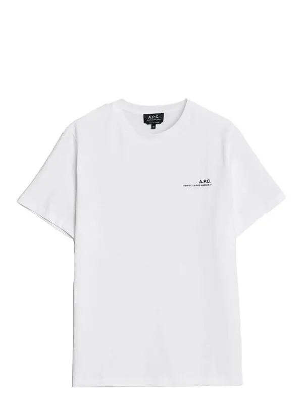 A.p.c. Cohbo Logo Printed Crewneck T-shirt - White