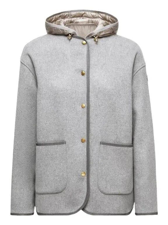 Moncler Reposse 3-in-1 Reversible Hooded Jacket - Grey