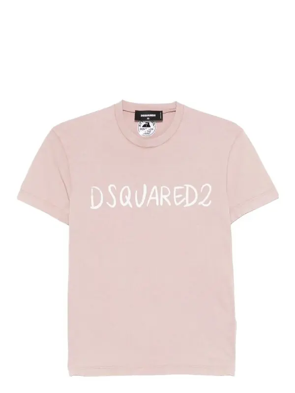 Dsquared2 Handwritten Logo T-shirt - Nude