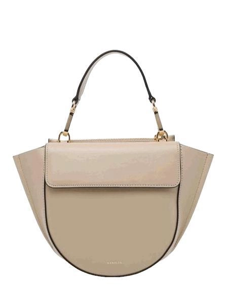 WANDLER Hortensia Mini Handbag - Nude