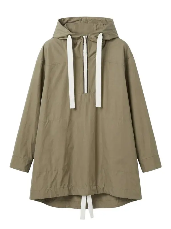 Brunello Cucinelli Long Sleeve Casual Jacket With Hood - Multicolor