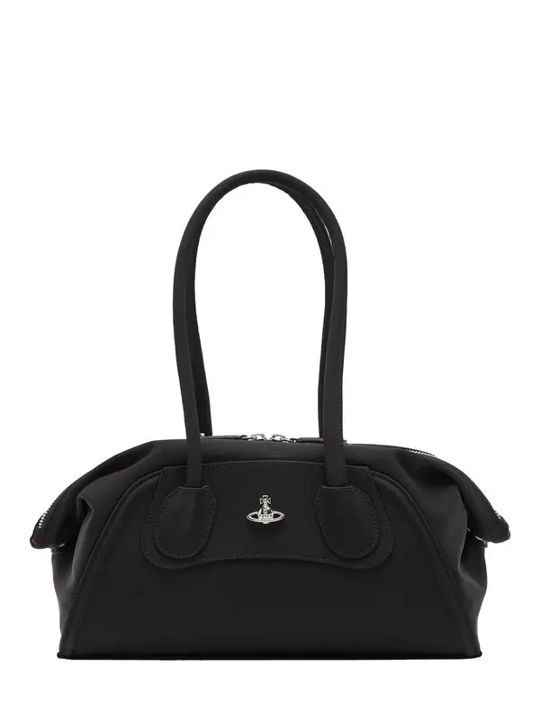 VIVIENNE WESTWOOD Shirley Small Nylon Holdall Bag - Black