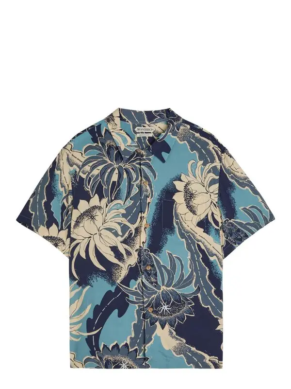 JW Anderson Floral-print Woven Shirt - Multicoloured 1