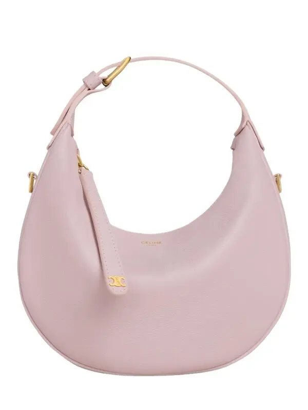 Celine Teen Lulu Grained Calfskin Shoulder Bag - Bleaching Pink