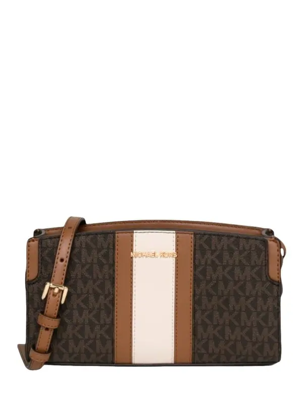 Michael Kors Zippered Shoulder Bag - Brown