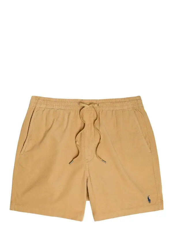 Polo Ralph Lauren Embroidered Corduroy Shorts - Khaki