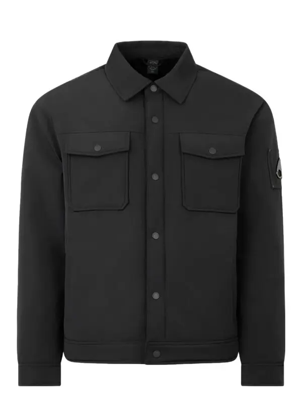 Moose Knuckles Button-fastening Shirt Jacket - Black