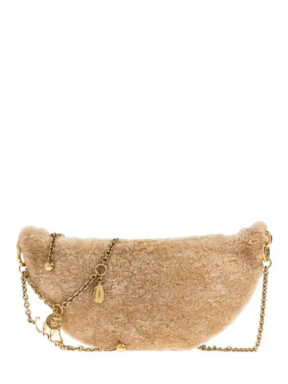 Chloé Icons Shoulder Bag - Nude