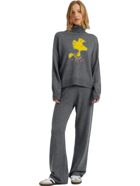 Chinti & Parker Wool-cashmere Woodstock Roll Neck Sweater - Grey