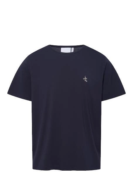 LE PERE Kami Logo Tee Shirt - Navy