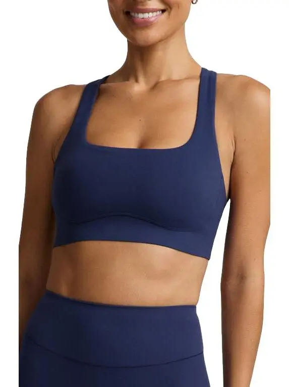 Beyond Yoga Glowzone Impact Bra - Deep Ocean
