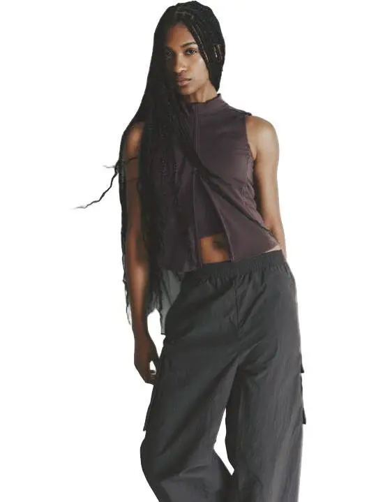 H&M Slim-fit Sculptmove™ Running Vest - Dark Heather