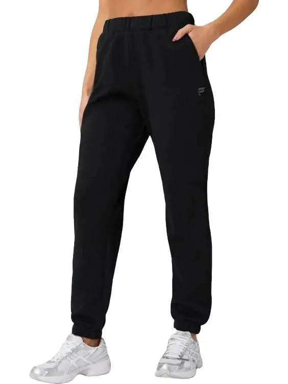 FABLETICS Cozy Fleece Sweatpant - Black