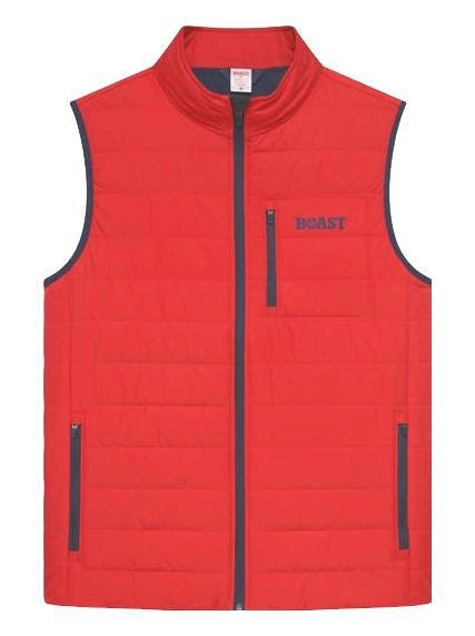 Boast Lightweight Quilted Vest 2.0 - Red