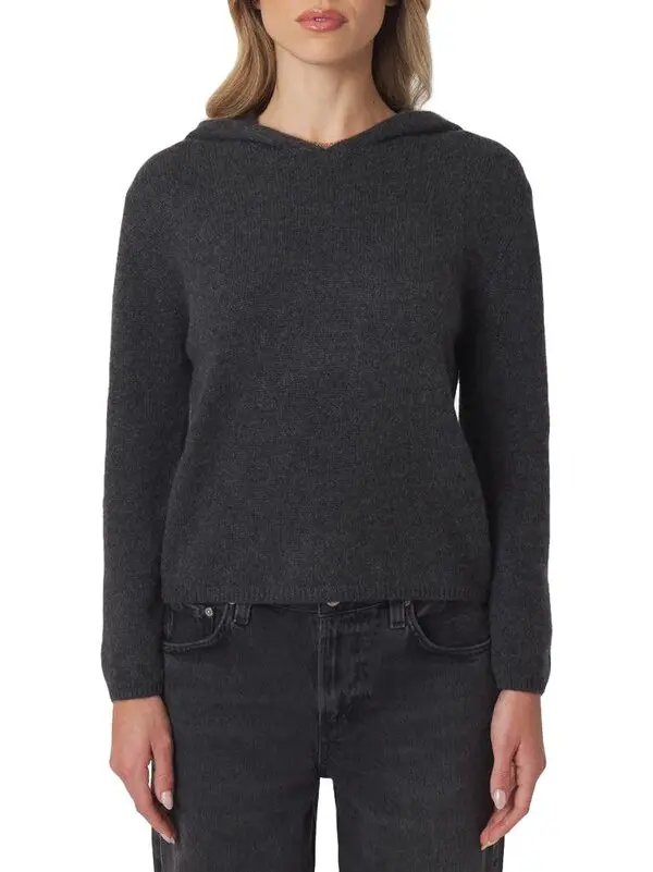 WILLIAMS ATHLETIC CLUB Marnie Cashmere Hoodie - Black