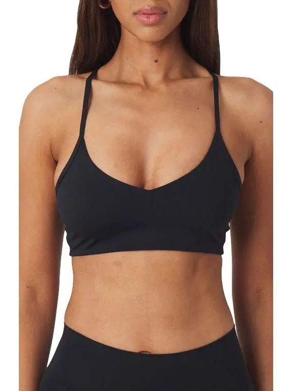 WILLIAMS ATHLETIC CLUB Isla Low Impact Sports Bra - Black