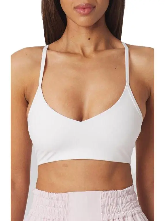 WILLIAMS ATHLETIC CLUB Isla Low Impact Sports Bra - White