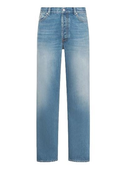 LE PERE Penta 5 Pocket Jeans - Blue