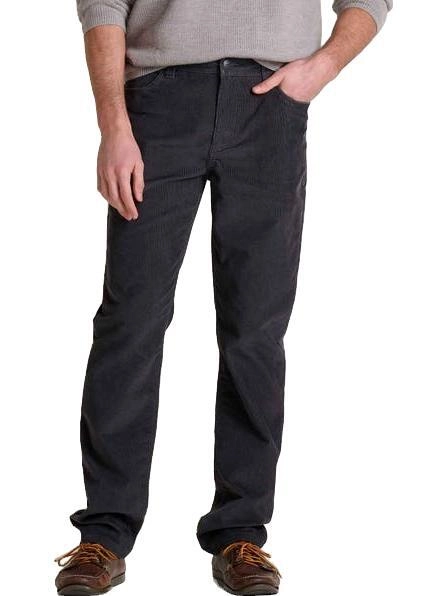 TOAD & CO Coaster Cord Slim Pant - Soot