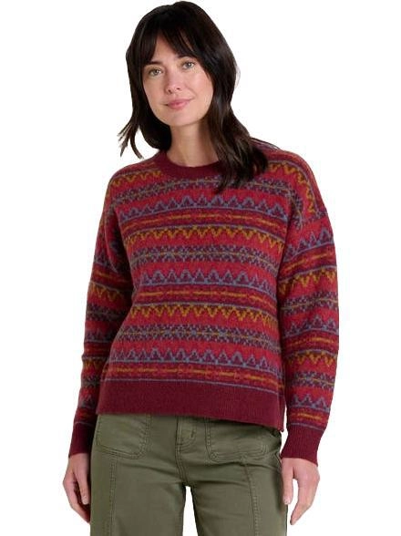 TOAD & CO Wasatch Crew Sweater - Sundown