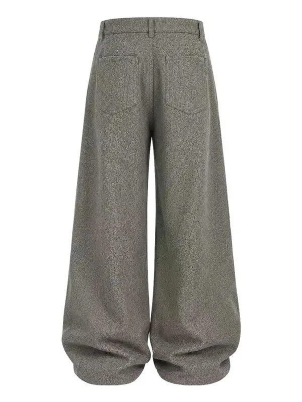 Rick Owens Joris Wool Trousers - Grey