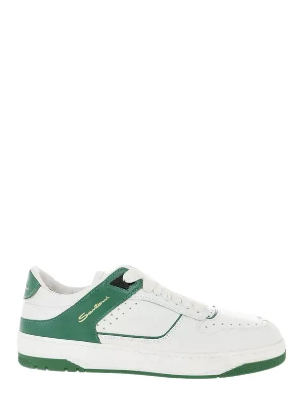 Santoni Air Lace-up Sneakers - White