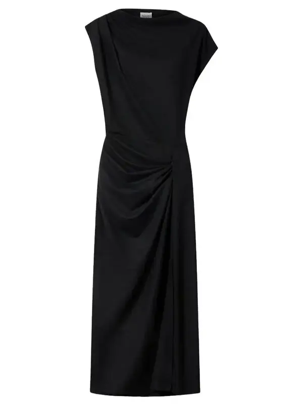 MARANT ETOILE Naerys" Draped Maxi Dress - Black