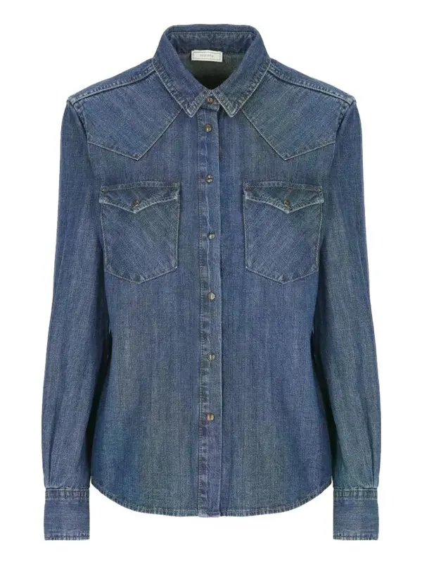 Peserico Button-down Shirt - Blue