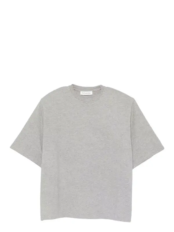 THE FRANKIE SHOP Anira Side-slit T-shirt - Grey