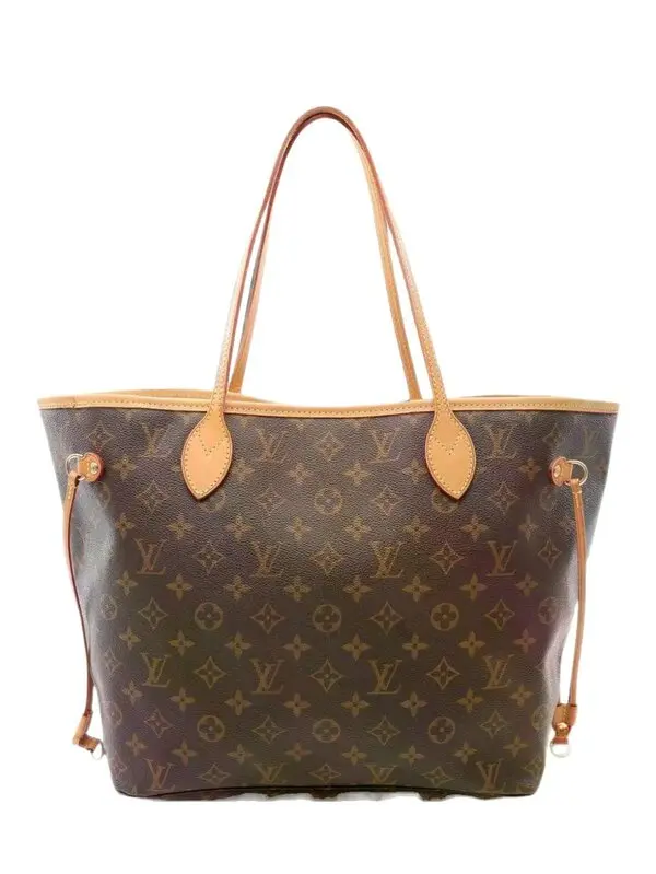 LOUIS VUITTON Monogram Neverfull Mm Tote Bag - Brown