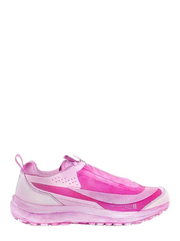 11 BY BORIS BIDJAN SABERI X Salomon Bamba2 Low Zip-up Sneakers - Pink