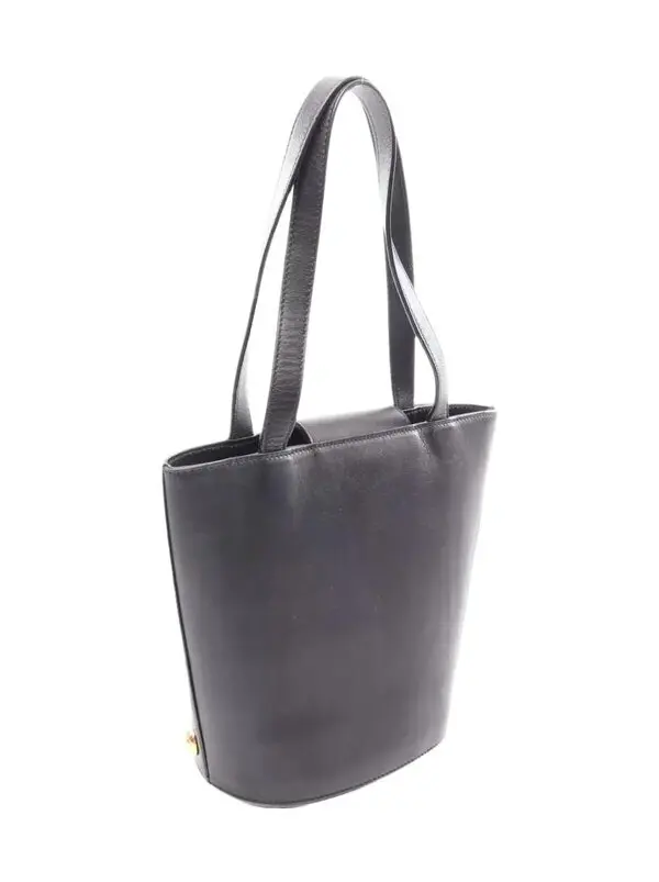 FERRAGAMO Leather Handbag - Black