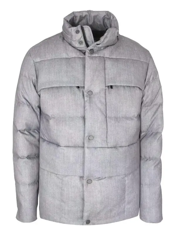 Pal Zileri Quilted Jacket - Grey