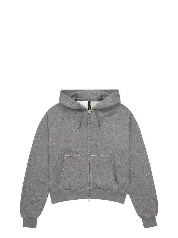 _J.L - A.L_ Lave Raw-edge Hoodie - Grey