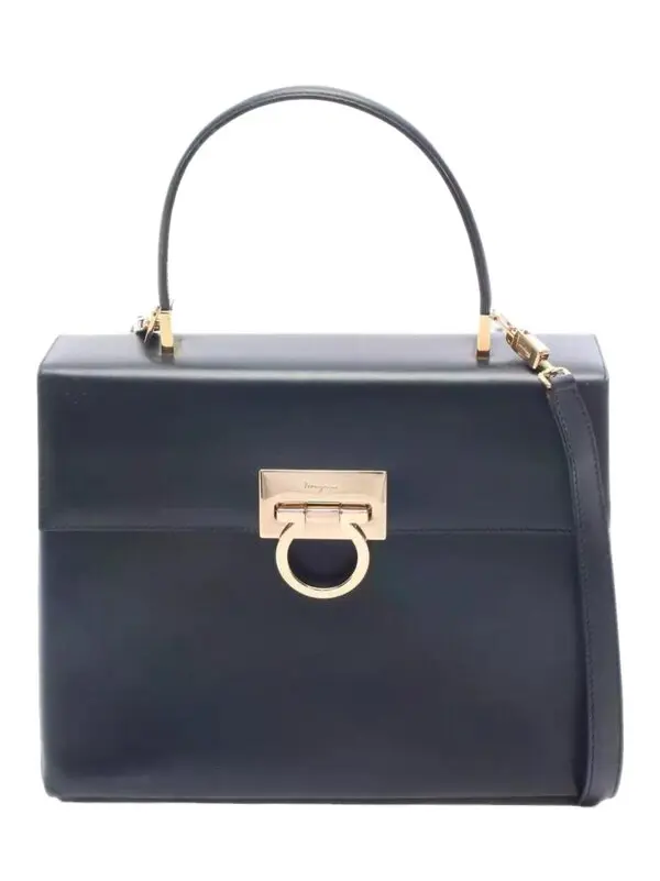 FERRAGAMO Gancini Handbag - Blue