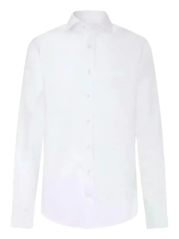 HACKETT LONDON Knightsbridge Cutaway-collar Oxford Shirt - White