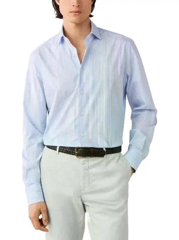 HACKETT LONDON Stripe-print Shirt - White