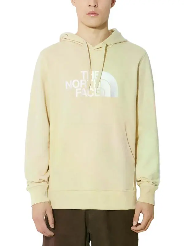 The North Face Logo-embroidered Drawstring Hoodie - Neutrals
