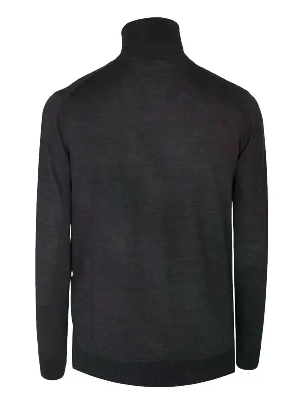 Pal Zileri Long Sleeve Turtleneck Sweater - Grey