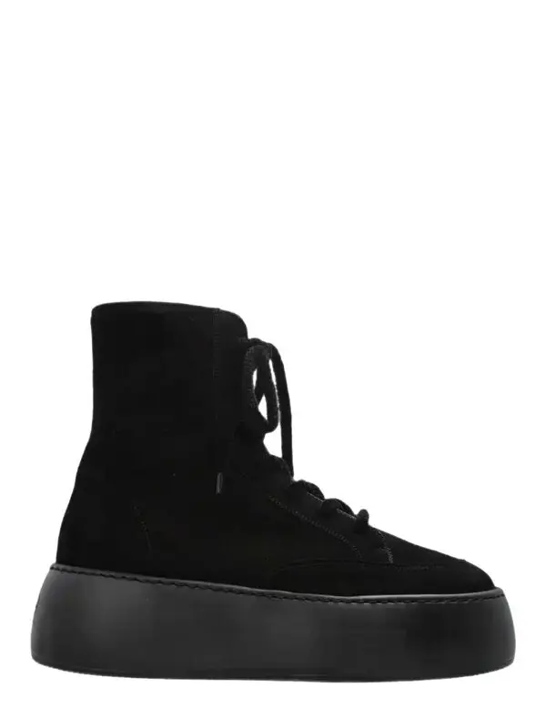 Agl Vibe Lowboot Platform Ankle Boots - Black