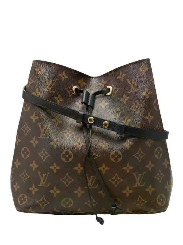 LOUIS VUITTON Monogram Neonoe Mm Bucket Bag - Brown