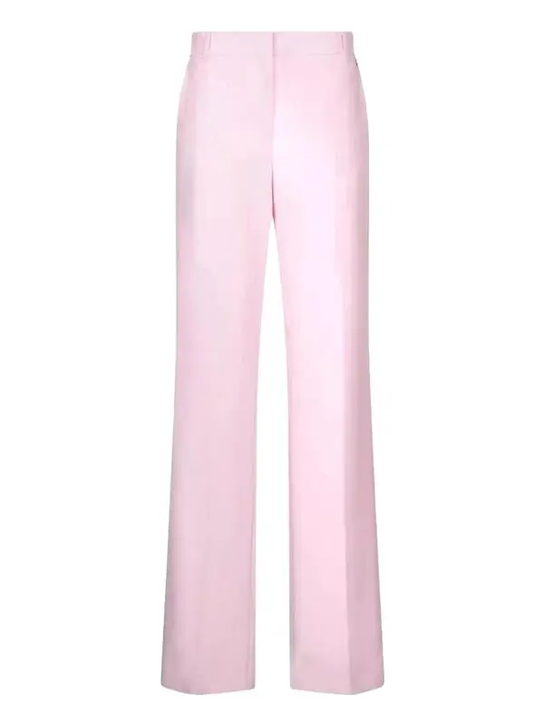 Liu Jo Stretch Technical Fabric Trousers - Pink