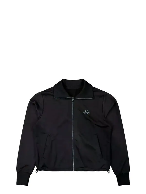 PROTOTYPES Rhinestone-embellished Track Jacket - Black