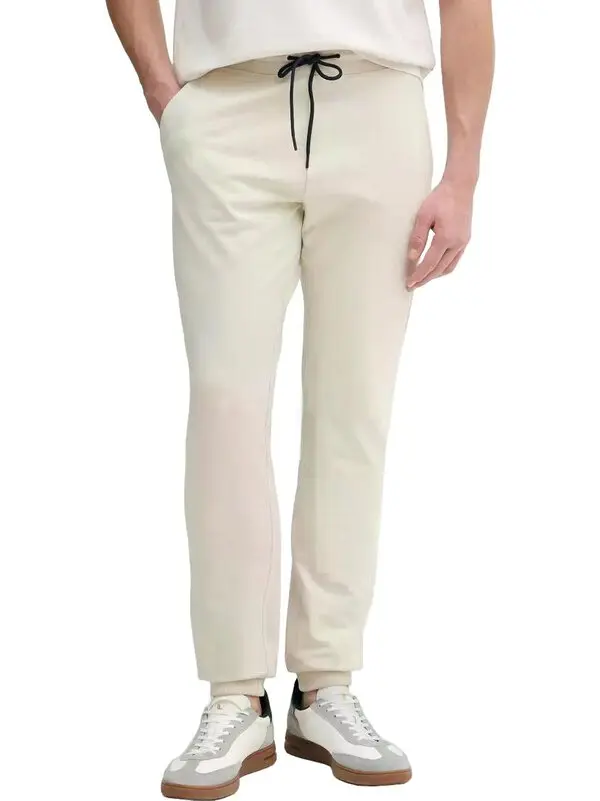 AERONAUTICA MILITARE Drawstring-waist Embroidered-logo Track Pants - Neutrals