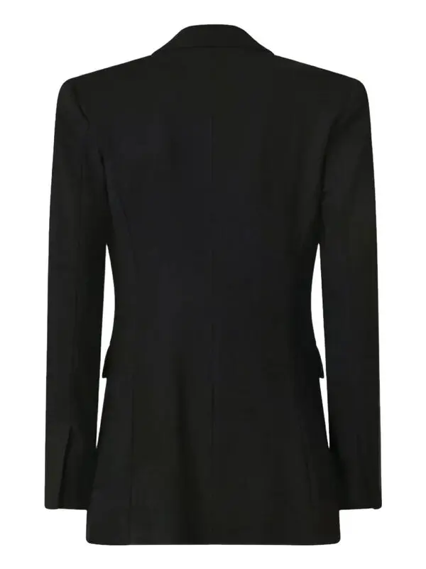 Pinko Double-breasted Peak-lapel Blazer - Black