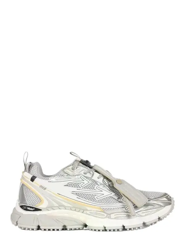 Off-White Be Right Back" Zip-tie Sneakers - Grey