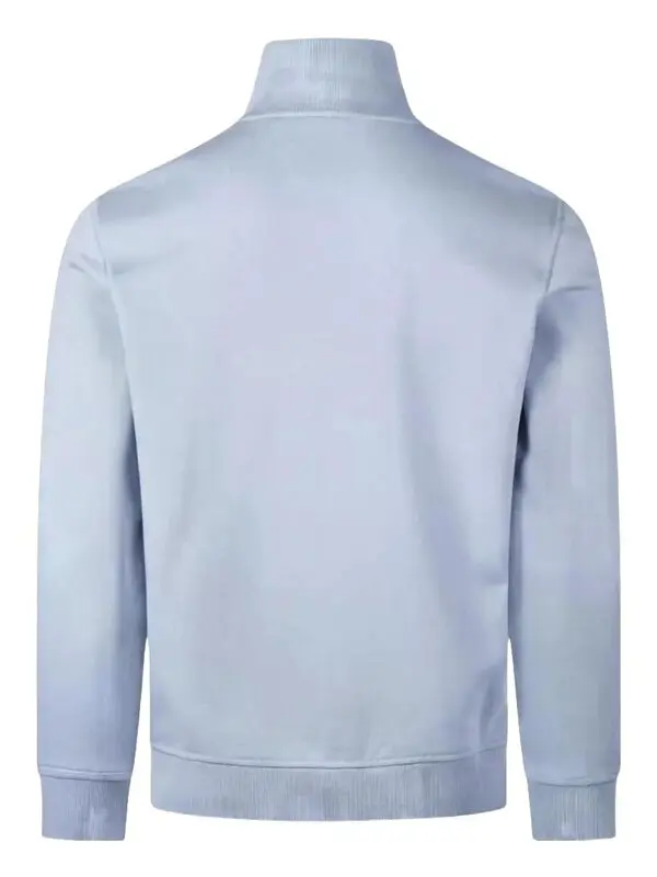 BOSS Zip High-neck Knitwear - Blue