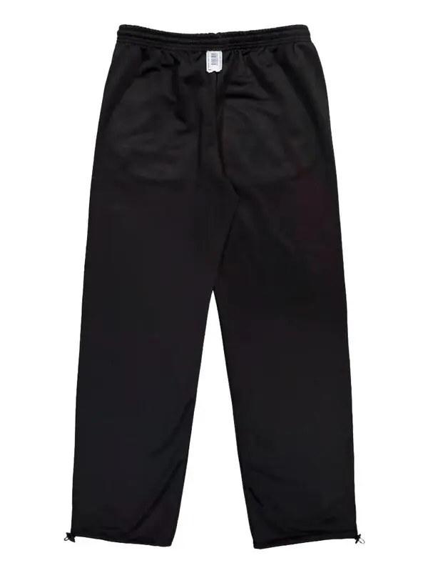 PROTOTYPES Rhinestone-embellished Track Pants - Black