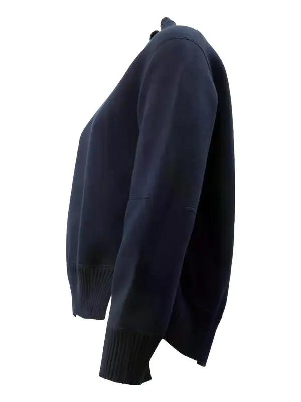 Sacai Paneled Sweater - Blue